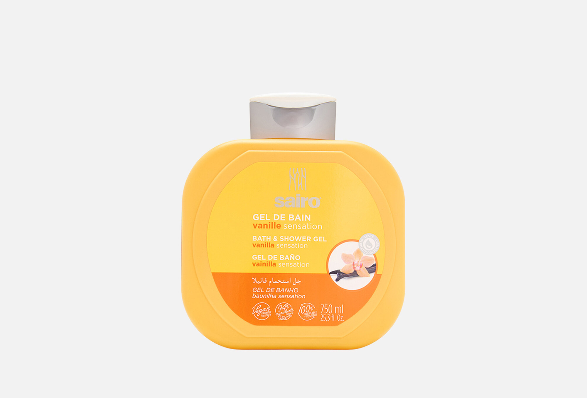 Гель для душа SAIRO VANILLA SENSATION 750 мл