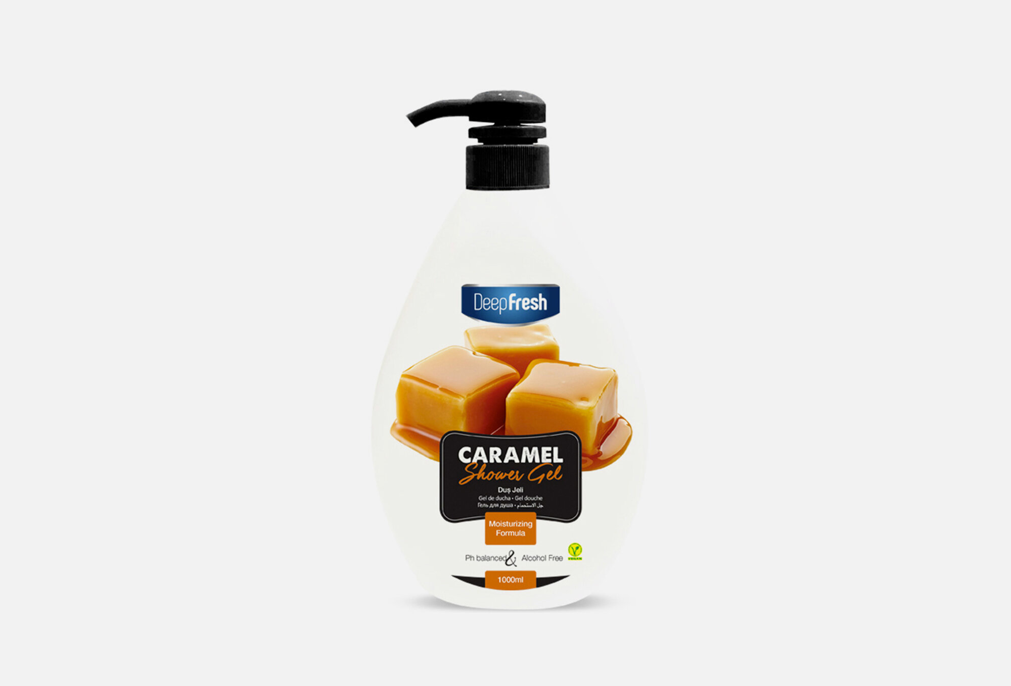 Гель для душа DEEP FRESH caramel 1 л