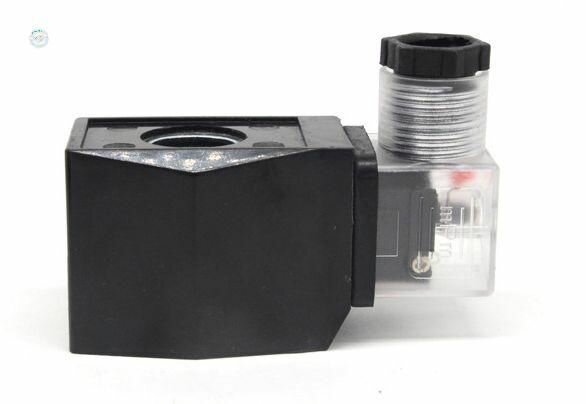 Электромагнитный соленоидный вентиль, универсальный запорный клапан с медной катушкой, 12В 24В 110В 220В 380В, влагозащищённый, бесшумный, простая установка