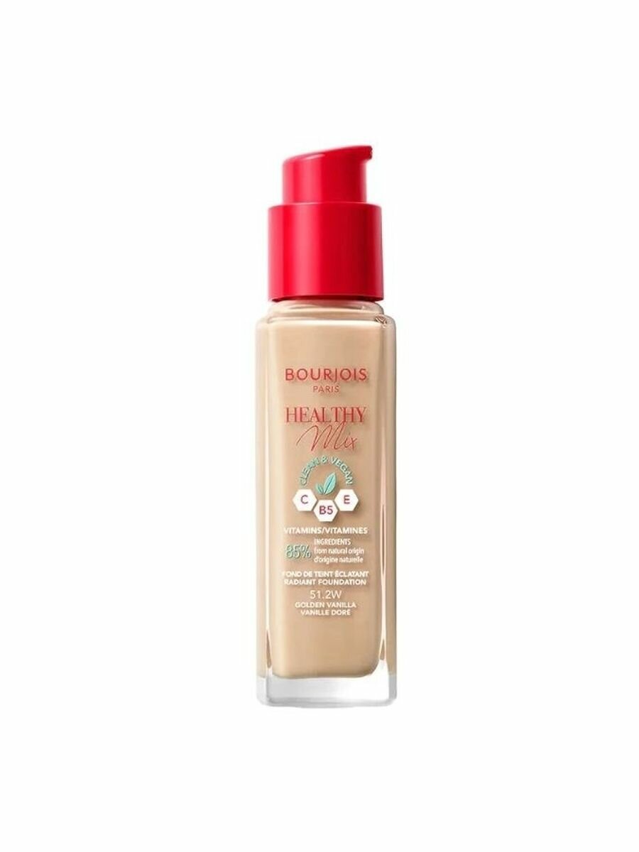 Bourjois тональный крем Healthy Mix 51.2W Golden Vanilla