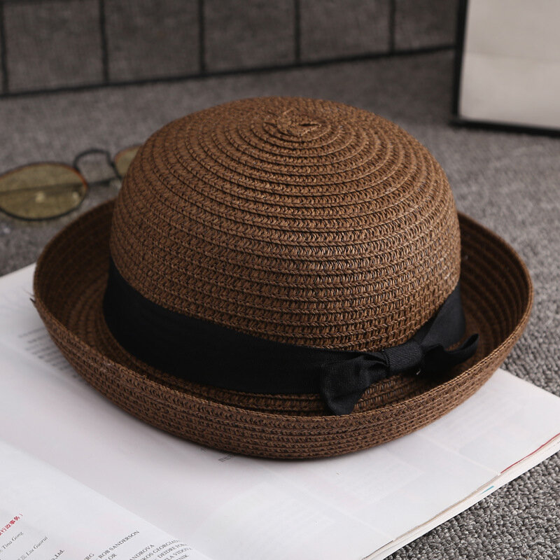Детская соломенная шляпа, шляпа для родителей и детей, солнцезащитная шляпа от солнца, летняя шляпа для мальчиков и девочек, детская шляпа, летняя шляпа от солнца,