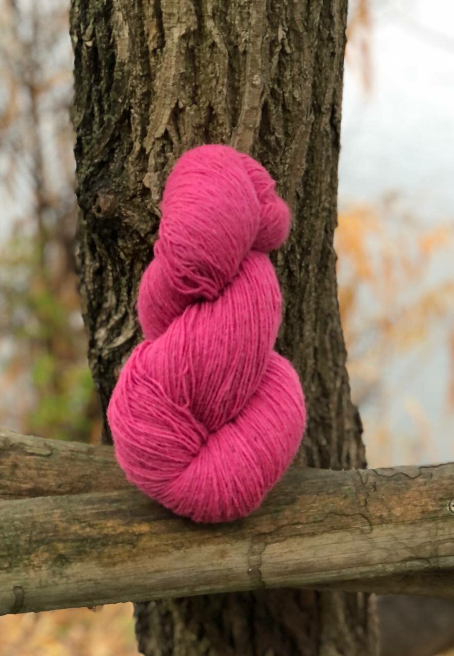 Пряжа Дундага 6/1 solid О-18 189г 80%merino