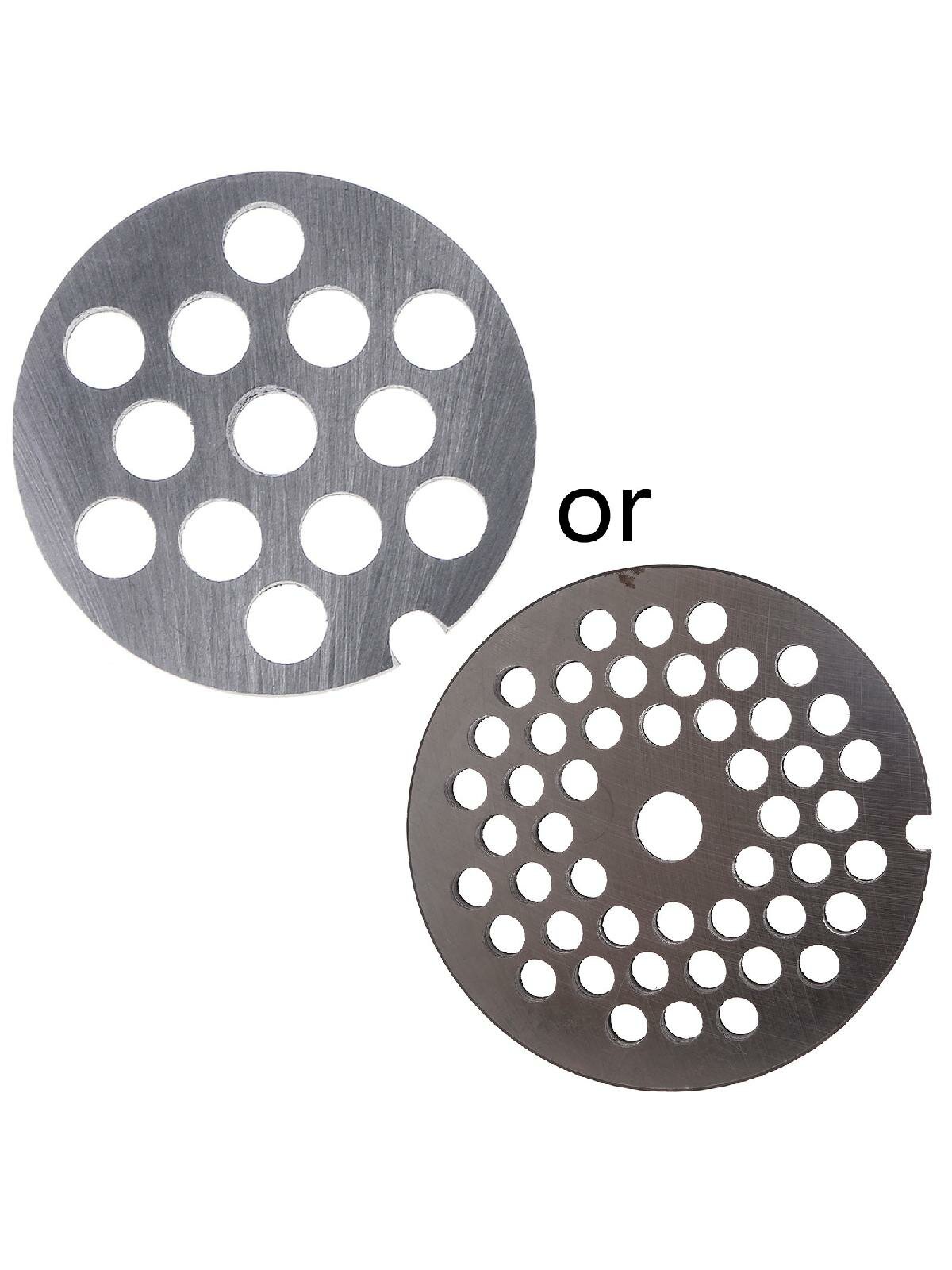 Диски, пластины, ножи для мясорубок, центральное отверстие 8,2 мм, нержавеющая сталь, аксессуары для мясорубок