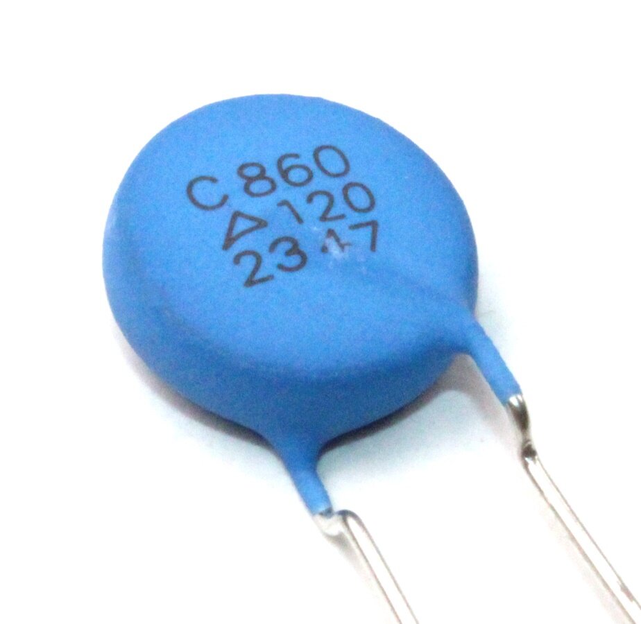 B59860C0120A070 (PTC 15 Ом 265VAC Tref 120°C), Позистор, TDK-EPC