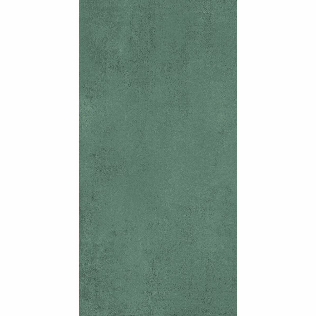 Керамогранит Granitea (Гранитея) Артбетон зеленый рельефный 60х120 см, G007