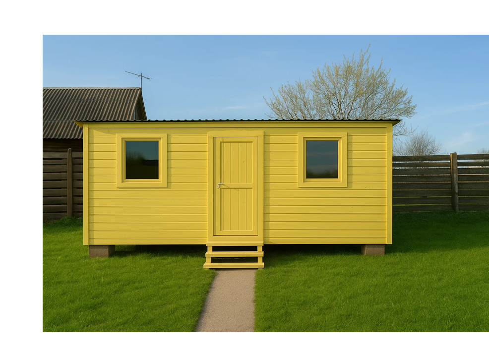 Бытовка, 6м, распашонка, из двух комнат, тамбур, электрика, блоки, ступени