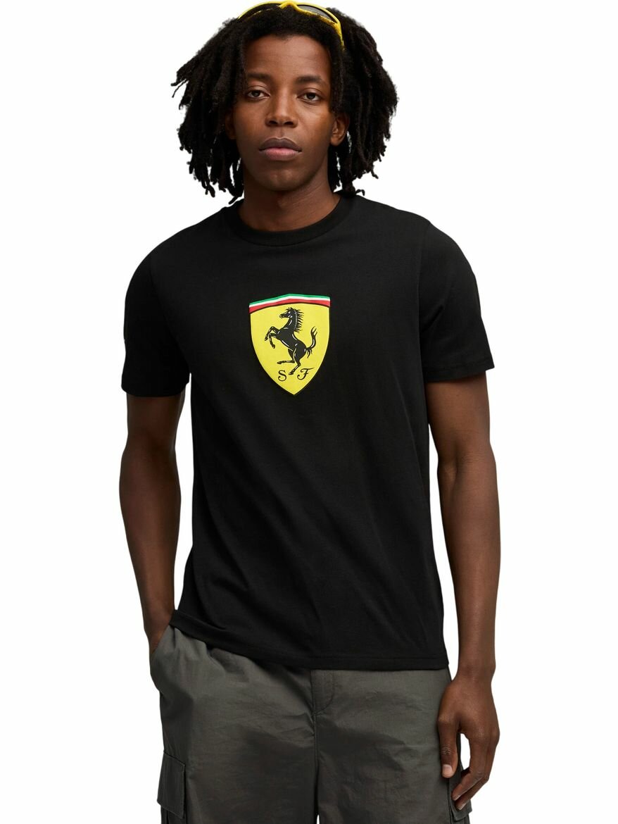 Футболка спортивная Ferrari Sportswear Colored Shield Tee