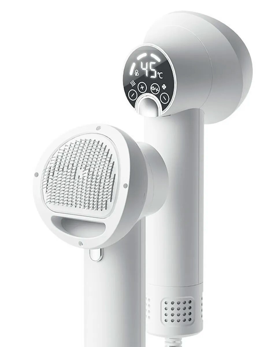 Фен щетка для сушки собак и кошек