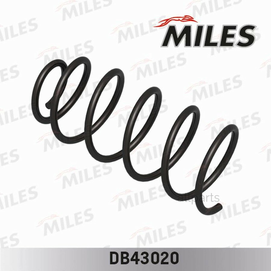 MILES DB43020 Пружина подвески VW GOLF IV 1.4/1.6 16V -06 передняя
