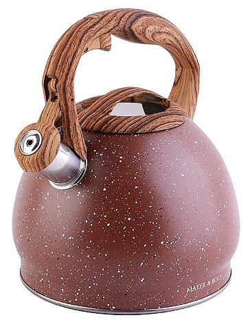 MAYER & BOCH Чайник 30966/30965/30964 3 л, коричневый/мраморная крошка