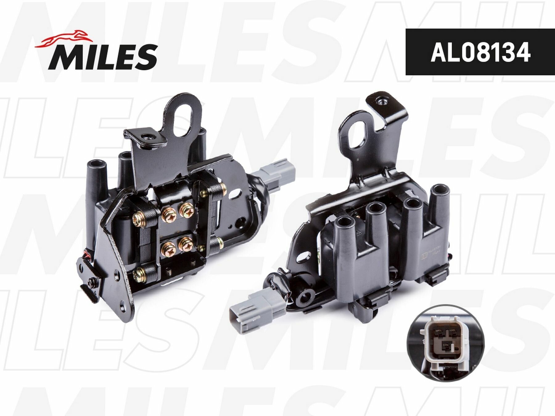 Катушка зажигания HYUNDAI ELANTRA/MATRIX/TUCSON (DENSO DIC-0113) AL08134 Miles арт. AL08134