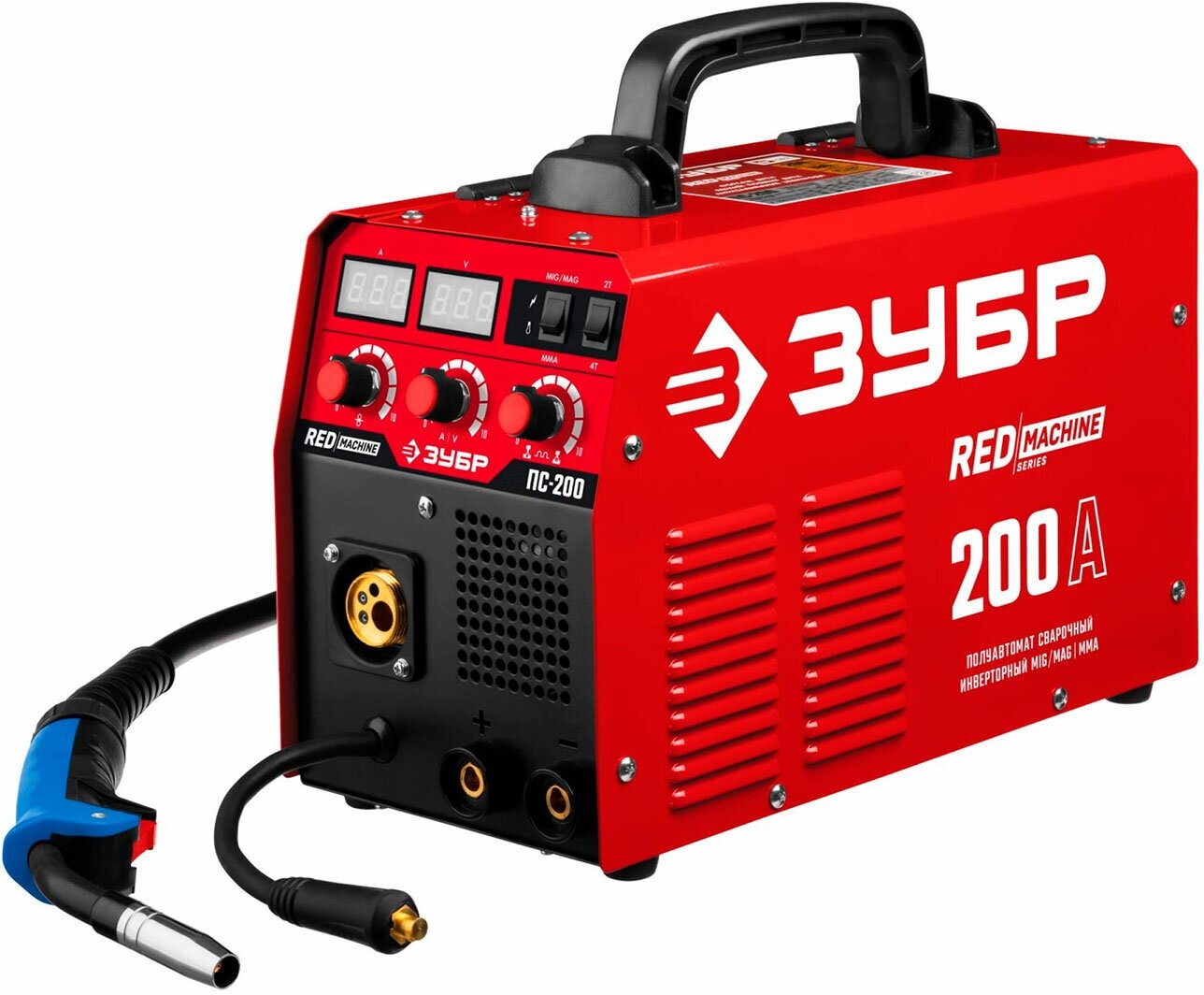 Инвертор сварочный Зубр ПС-200, 200 А