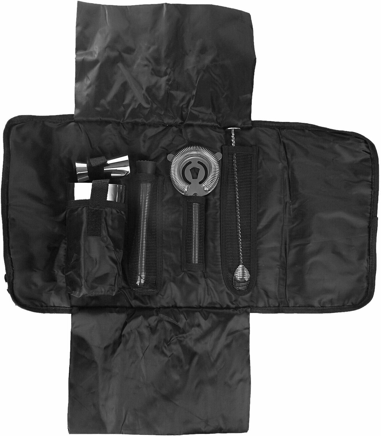 Набор барменский Probar 5 предметов с логотипом "Комплекс-Бар", нерж. сталь