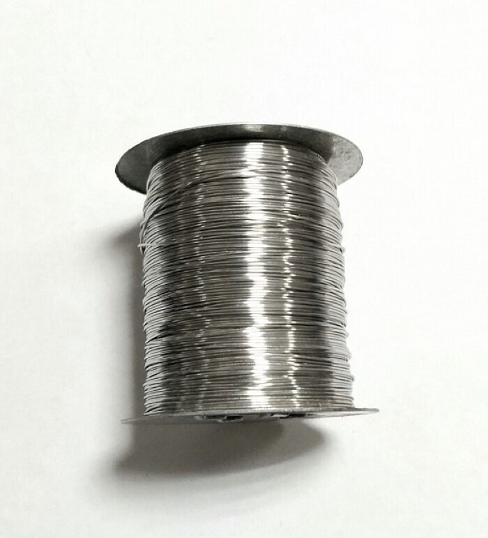 Припой ПОС-61 диаметр 2,0 мм в катушке 300 грамм без канифоли, пайка элементов, лужение проводников