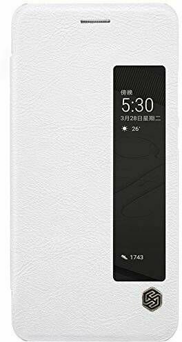 Чехол книжка для смартфона Nillkin QIN Series для HUAWEI P10 PLUS, белый