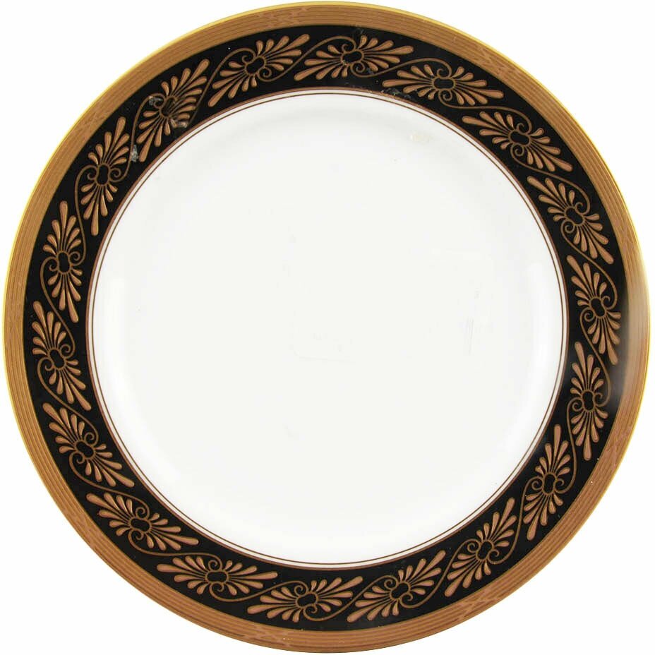 Фаберже. Тарелка десертная "Монплезир". Фарфор, роспись, деколь. Faberge, Франция-Япония, конец XX века.