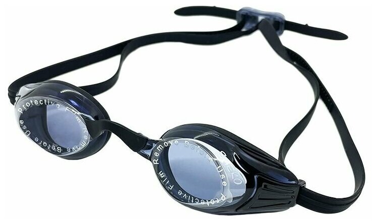 Очки для плавания Saeko S46 Blast, затемненные линзы, черный