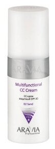 "ARAVIA Professional" CC-крем защитный SPF-20 Multifunctional CC Cream sand 02, 150 мл