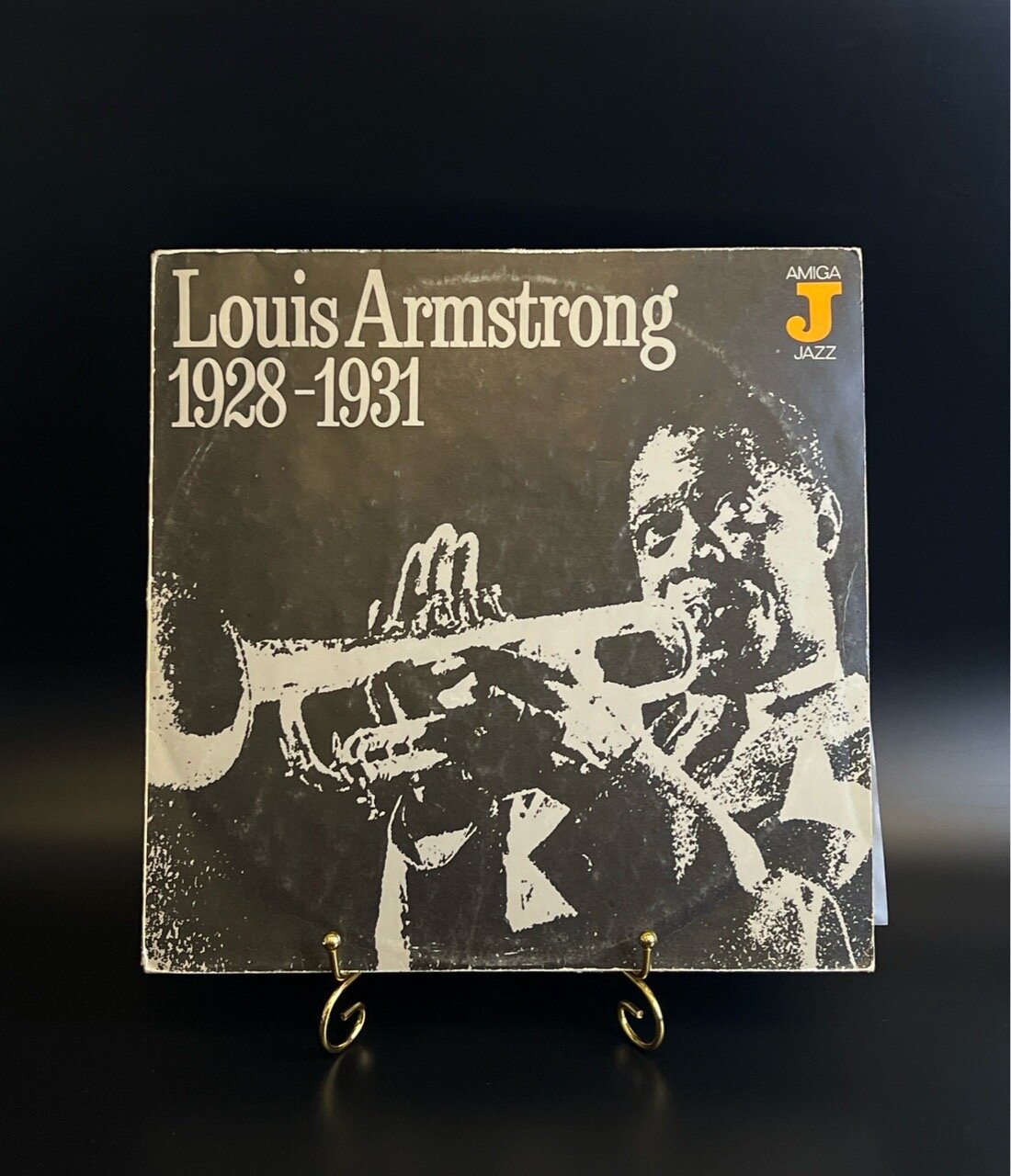 LP Louis Armstrong 1928 - 1931. Виниловая пластинка 12 дюймов Amiga GDR. Джаз