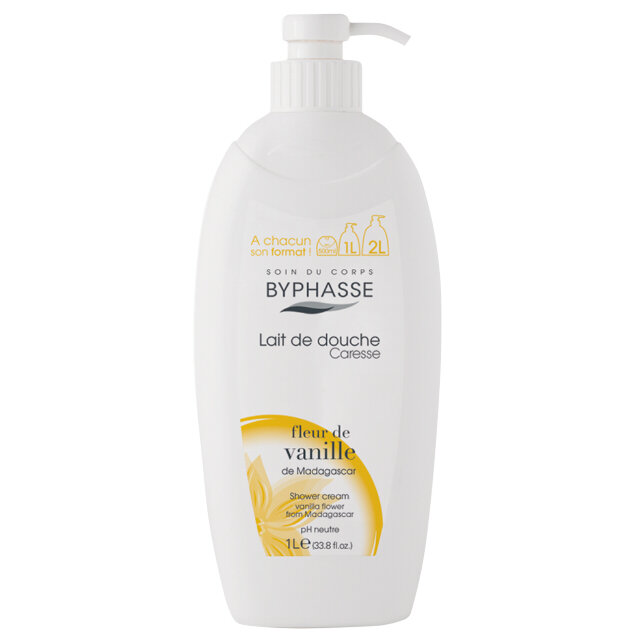 Гель для душа BYPHASSE Vanilla Flower 1л