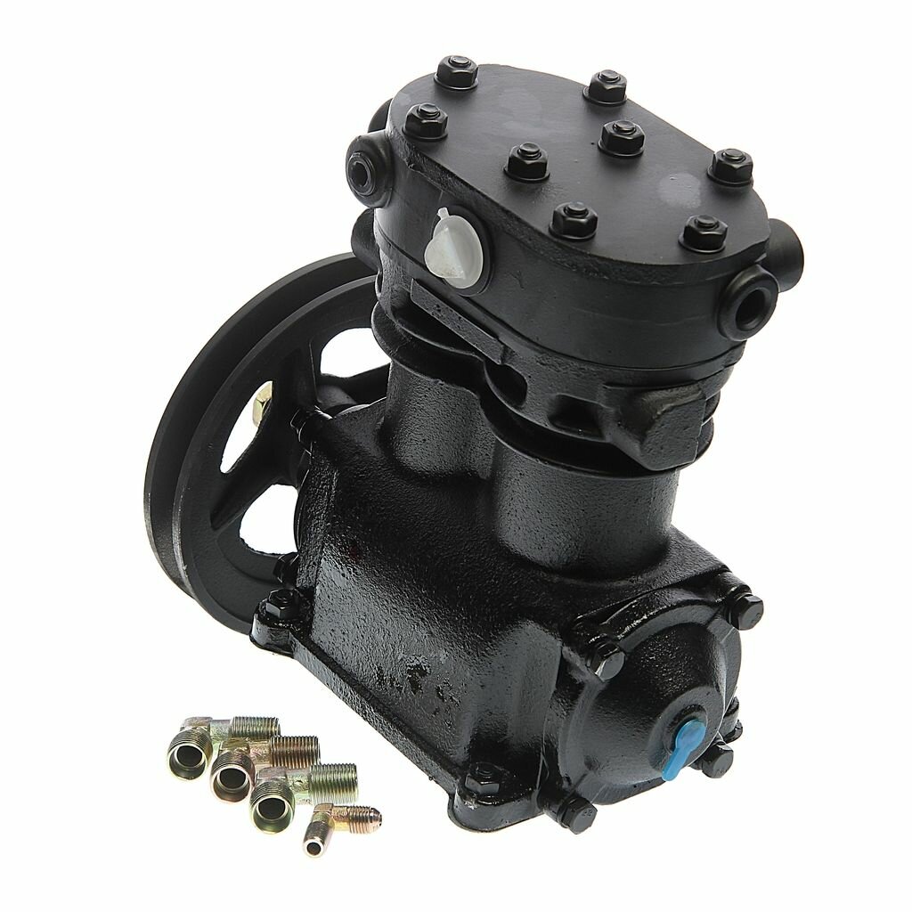 Компрессор жидкостное охлаждение 210л/мин для МАЗ, урал дв. ЯМЗ арт 35027022 MEGAPOWER AUTOMOTIVE