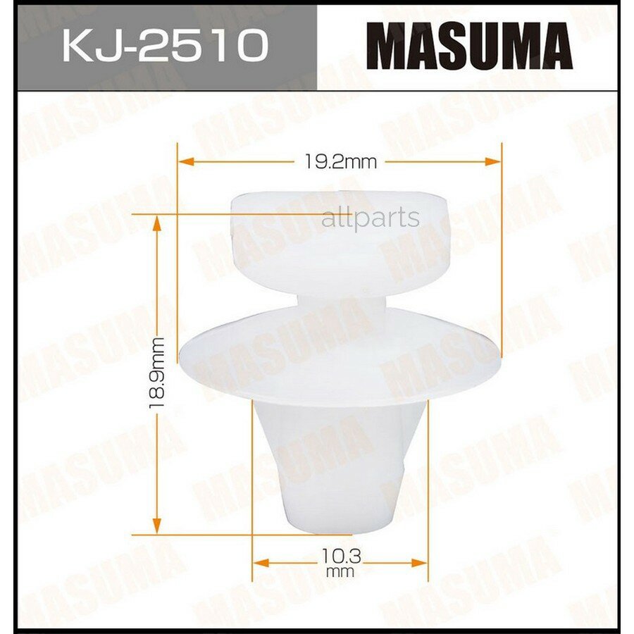 MASUMA KJ2510 клипса!\ Nissan Murano/ Teana/ X-Trail/ Quashqai