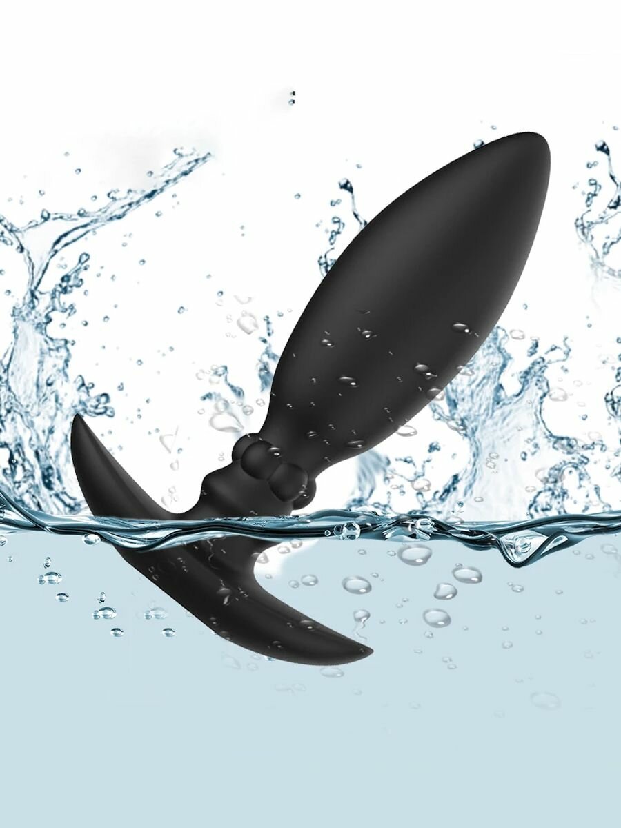 Анальная пробка "ANAL VIBRA BUTT PLUG L" 13.4см