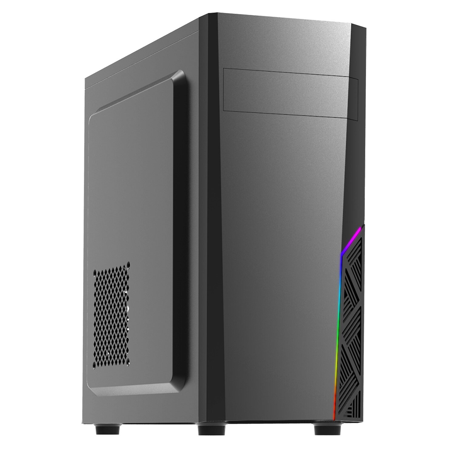 Корпус для компьютера Zalman T8 Black (ATX, без БП, 2xUSB2.0, 1xUSB3.0)