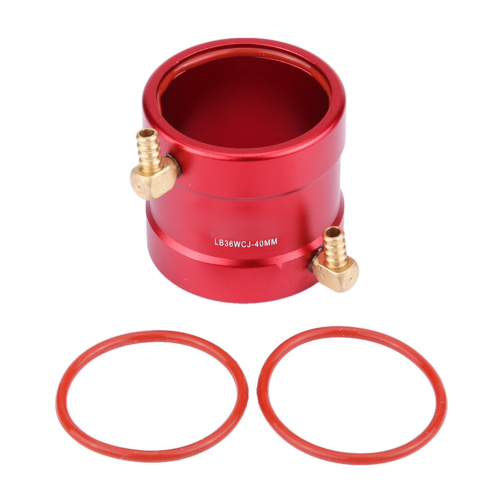 Металлические детали для радиоуправляемой модели лодки, водяная охлаждающая рубашка для двигателя 36-40 мм.