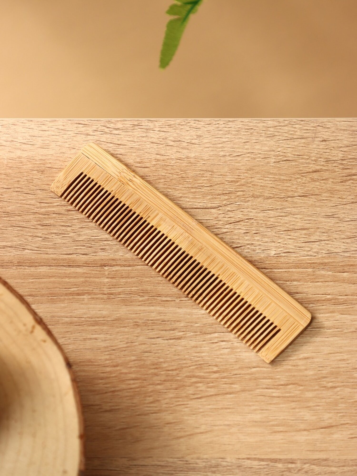 Расчёска, 13.5 см, бамбук