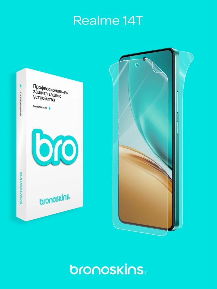 Матовая зщитная пленка CaseFriendly на экран Realme 14T