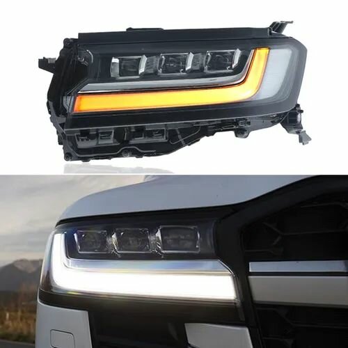 Фара автомобильная, Светодиодная, 2 шт, арт. Toyota Land Cruiser 300 2022-2025 LC300