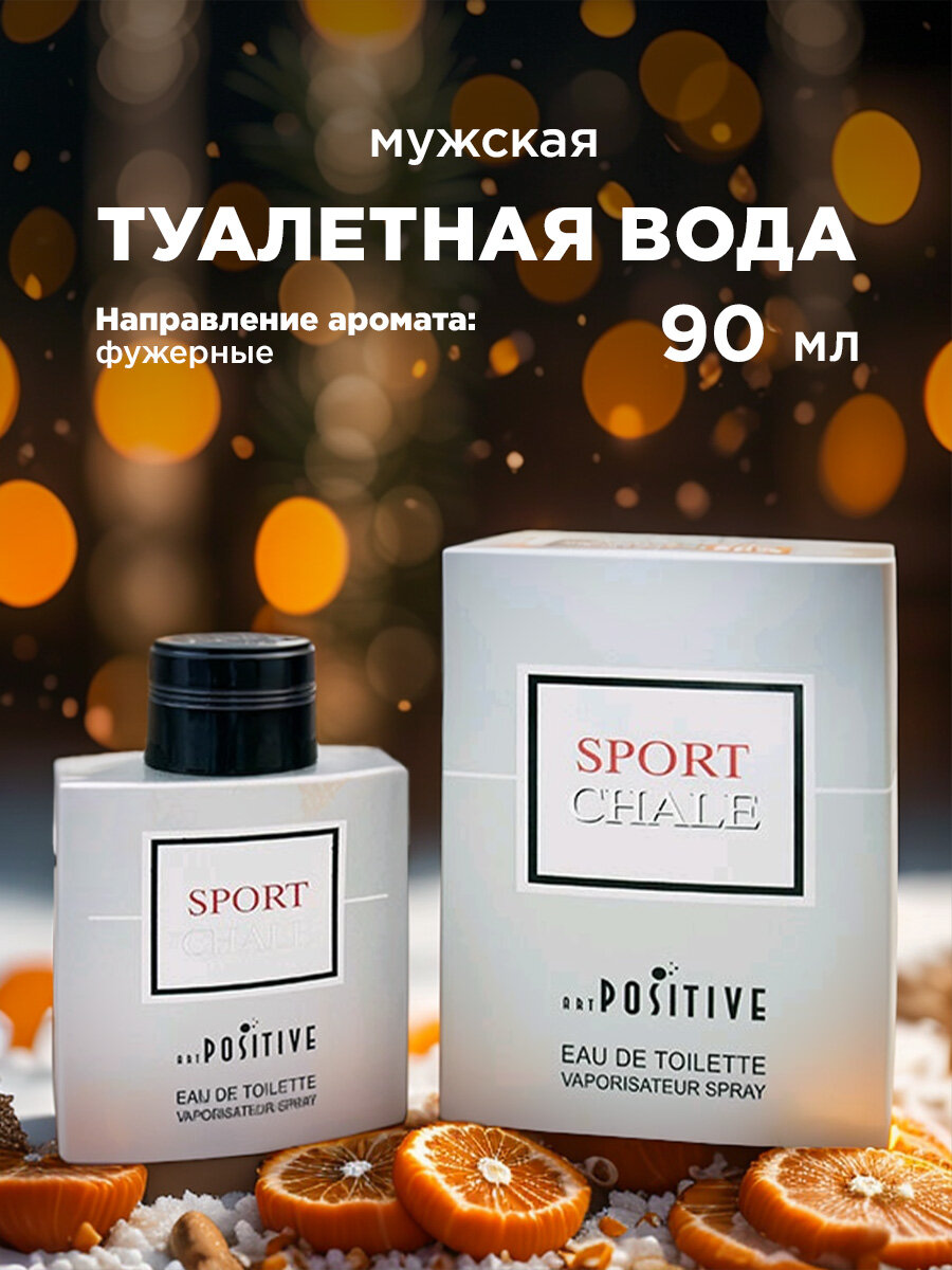Positive parfum Туалетная вода мужская Sport Chale фужерная 90 мл