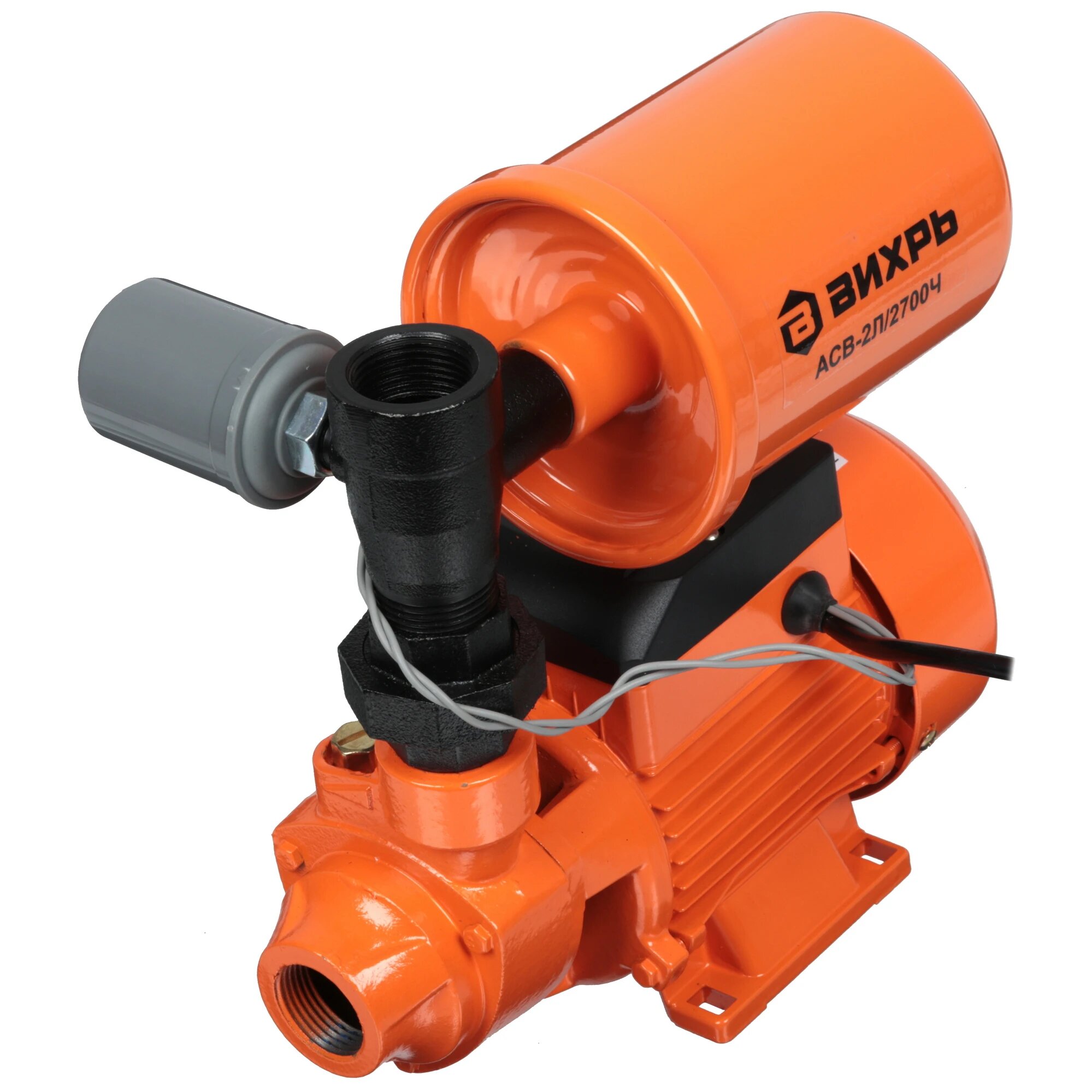 Насосная станция ВИХРЬ АСВ-2Л/2700Ч, чугунный корпус, центробежный механизм