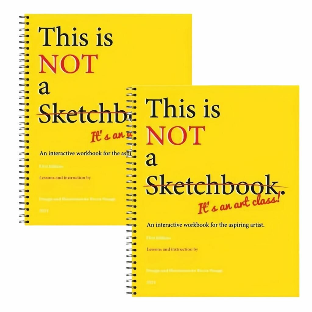 Учебник по рисованию со спиральным переплетом, - 2 книги