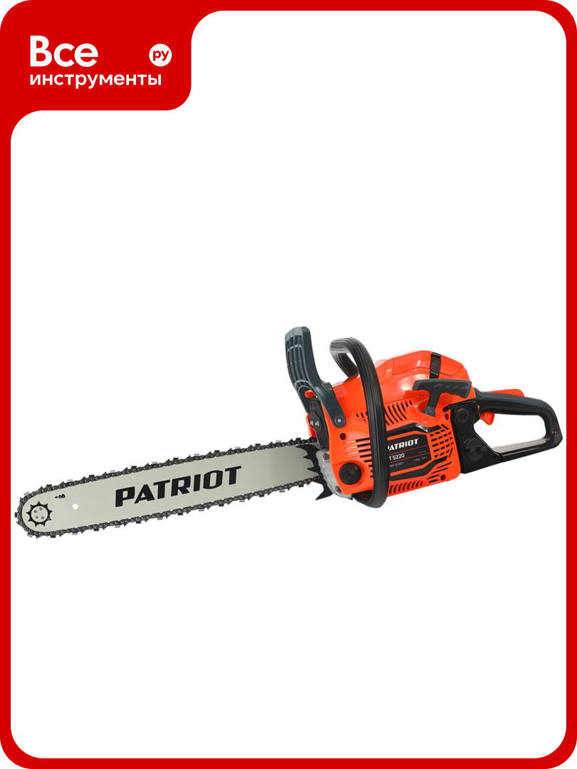 Бензопила PATRIOT PT 5220 220105570 эффективной работы