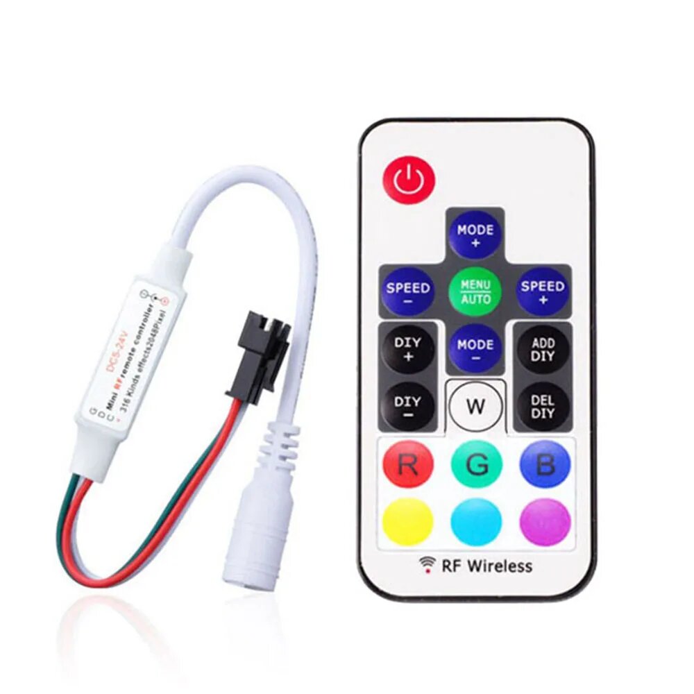 LOAMLIN RGB Контроллер светодиодной ленты черный