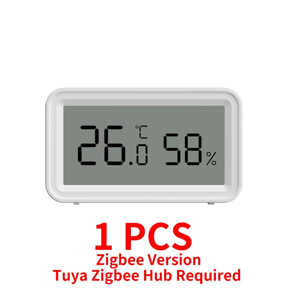 Умный датчик температуры и влажности Tuya Zigbee Zigbee Version