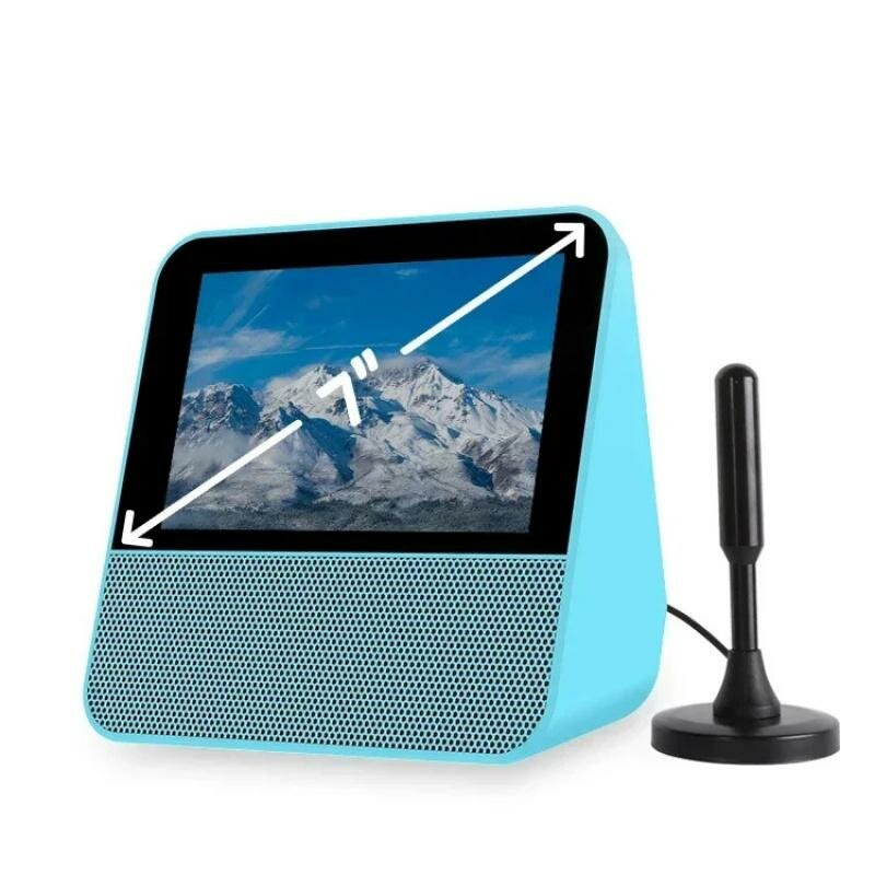 Портативный мини-телевизор с 7-дюймовым сенсорным HD-экраном, умный ЖК-телевизор с функцией перезарядки, цифровой DAB-телевизор ISDB-T2 с USB-функцией
