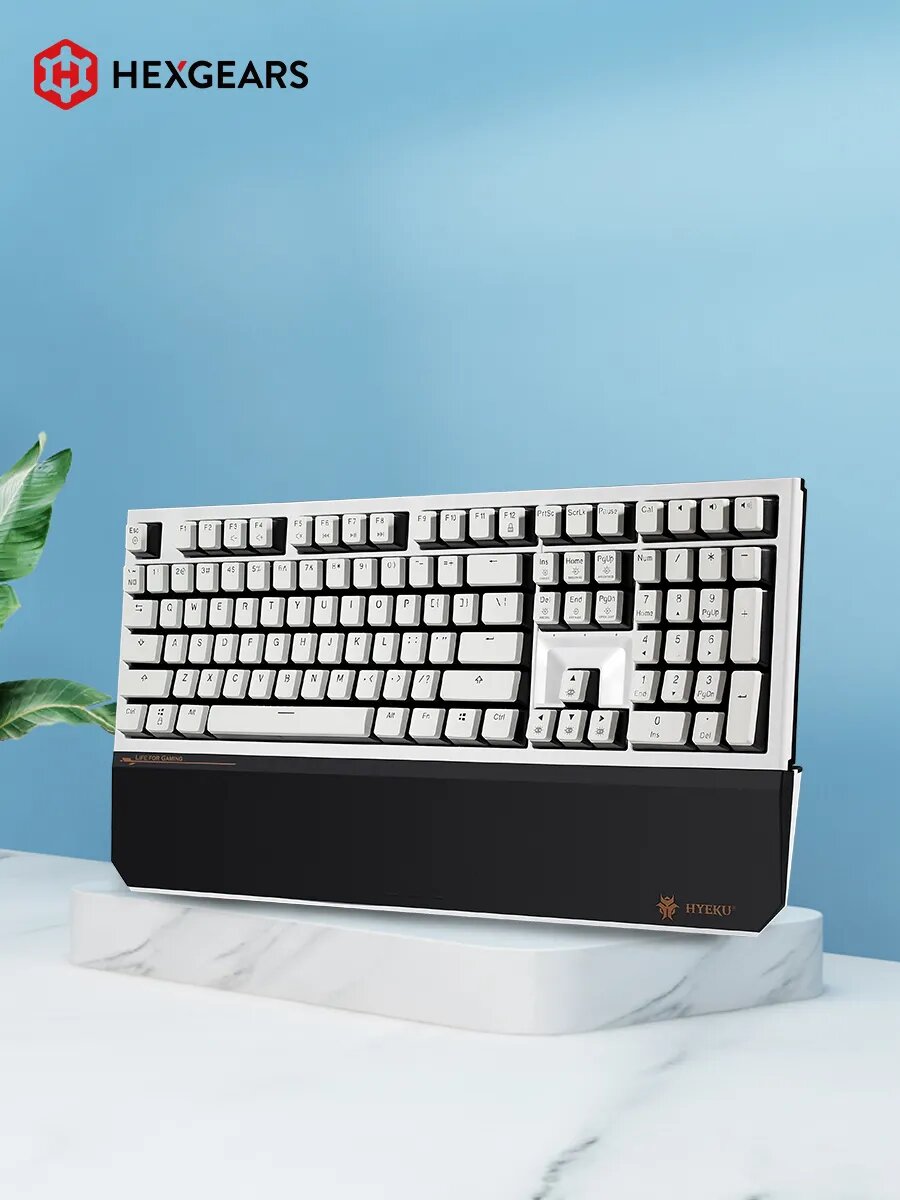 Беспроводная механическая клавиатура HEXGEARS X5, игровая клавиатура, 108 клавиш