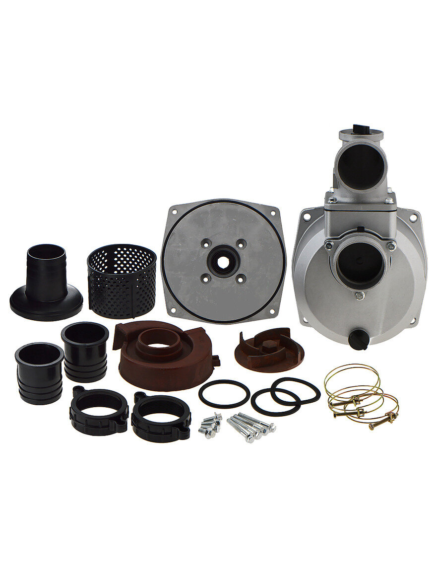 Корпус помпы в сборе (после s/n 18030001 декабрь 2017) для мотопомпы бензиновой CHAMPION GP-80