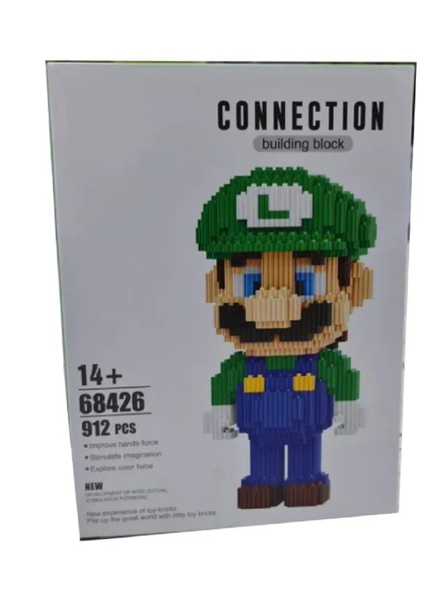 Конструктор 3D-модель, Луиджи Марио, 68426