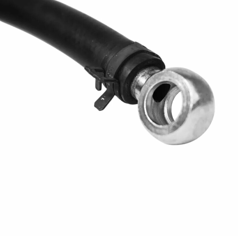 Шланг ГУР УАЗ 469 ГУР Борисов всасывающий 500 мм поворотный штуцер М16 (Тектан)