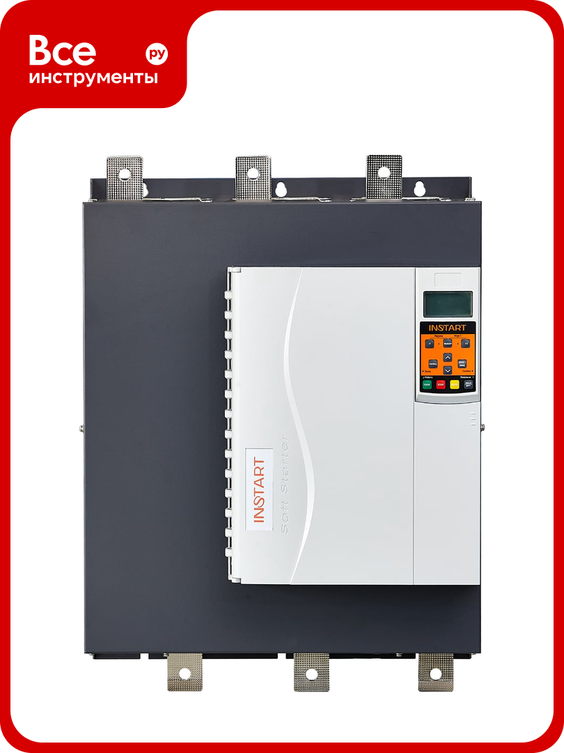Устройство плавного пуска INSTART sni-160/200-06, плавного запуска, силовой тип, корпус из пластика и металла