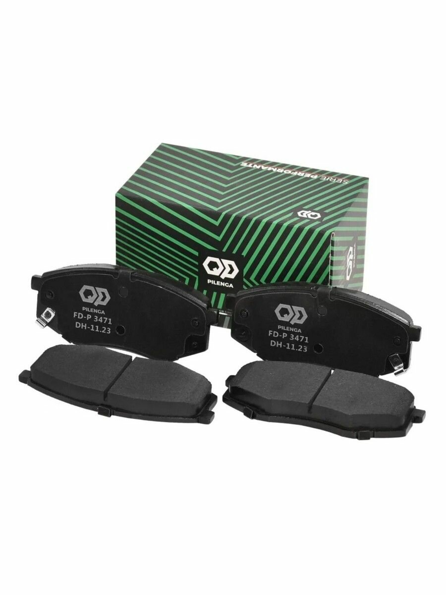 Колодки тормозные дисковые передние для а/м HYUNDAI Sonata, ix35; KIA Sportage, PILENGA FDP3471