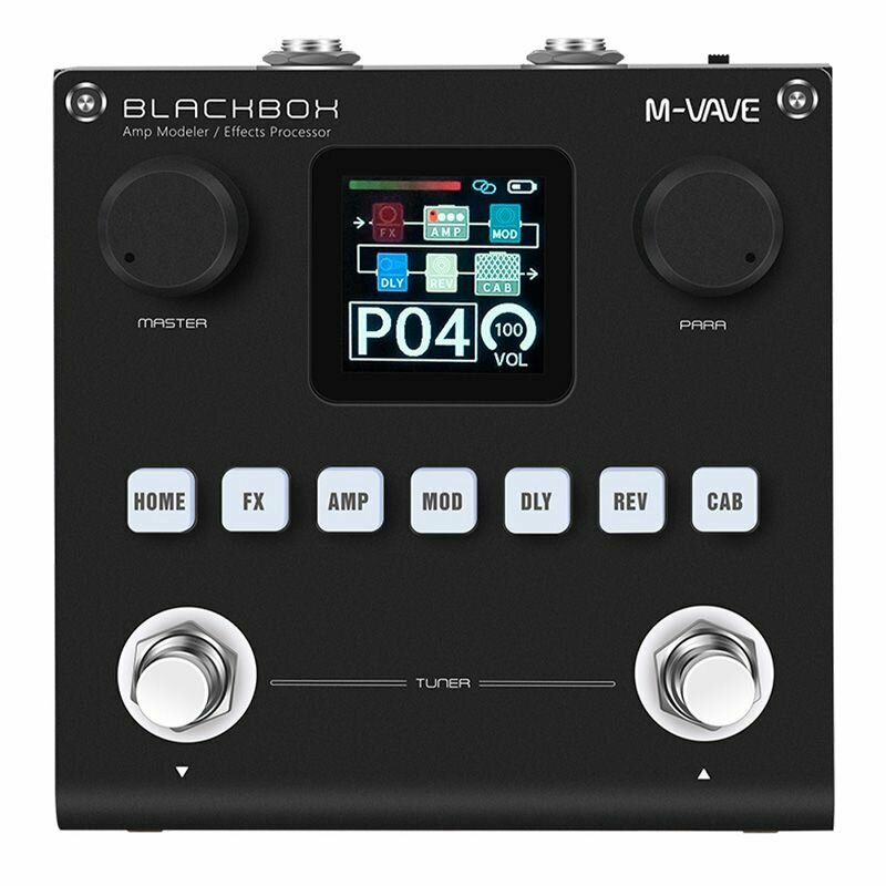 M-Vave Annblack Box Guitar Processor