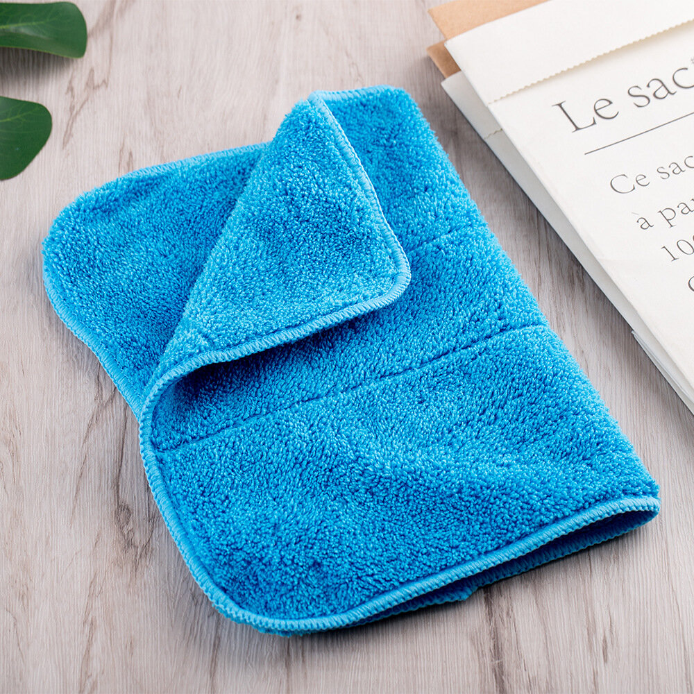 Салфетка для уборки, из микрофибры, с коралловым флисом