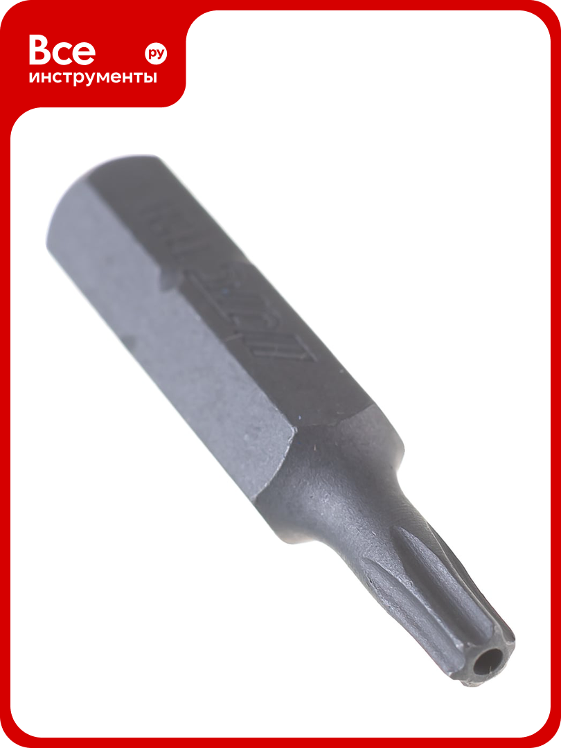 Вставка TORX (T15Hх30 мм; 1/4") JTC