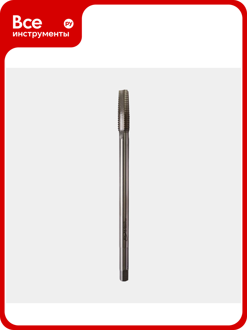 Метчик гаечный прямой РосИнструмент М 12,0x1,75 ГОСТ 1604-71 Р6М5 41012175 надежной конструкции
