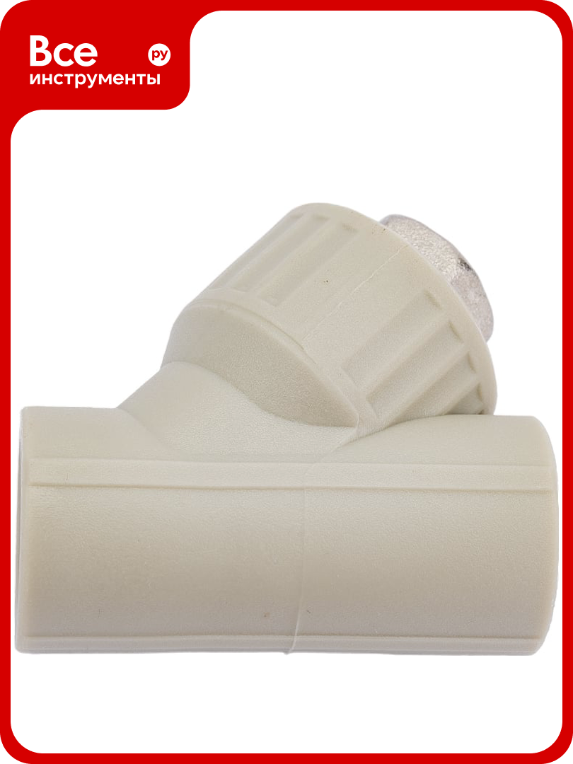 Сетчатый фильтр VALFEX PP-R Дн 20х45°, серый 10141020Г 036-0607, серый